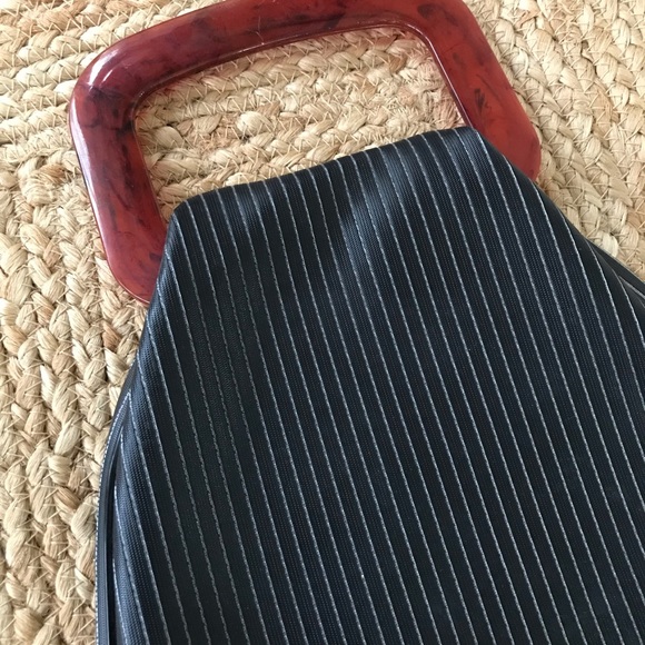 Bags | Vintage Handbag Wtortoise Handle | Poshmark